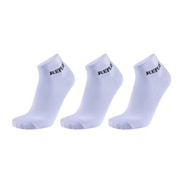 Replay - "Banderole" Socken f&uuml;r Herren/Damen Unisex, Niedrig geschnitten (3er-Pack) (Wei&szlig;/Schwarz)