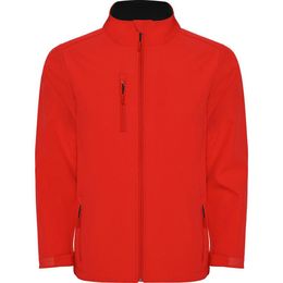 Roly - "Nebraska" Softshelljacke f&uuml;r Herren (Rot)