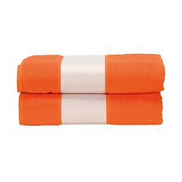 ARTG - Badetuch "Subli-Me" (Leuchtend Orange)