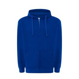 JHK - Hoodie mit durchgehendem Rei&szlig;verschluss f&uuml;r Herren/Damen Unisex (K&ouml;nigsblau)