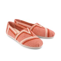 Toms Shoes TOMS Alpargata Classic Baumwolle Damen Mittelrosa Espadrilles
