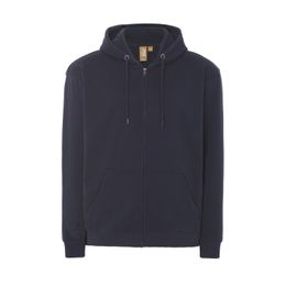 JHK - "Fuji" Hoodie mit durchgehendem Rei&szlig;verschluss f&uuml;r Herren/Damen Unisex (Marineblau)