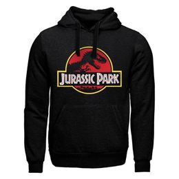 Jurassic Park - Kapuzenpullover f&uuml;r Herren (Schwarz)