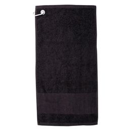 Towel City - Handtuch, Zum Bedrucken (Schwarz)