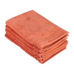 ARTG - G&auml;ste-Handtuch, Baumwolle aus biologischem Anbau (Rosa)