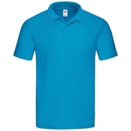 Fruit of the Loom - "Original" Poloshirt f&uuml;r Herren (Azure Blau)