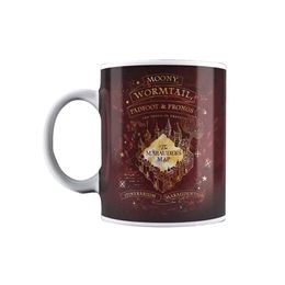 Harry Potter - "The Marauder&acute;s Map" Kaffeebecher, Zauberwelt, 320ml (Rot)