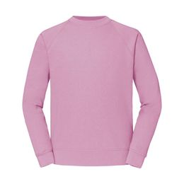 Fruit of the Loom - "Classic" Sweatshirt f&uuml;r Herren Raglan&auml;rmel (Hellrosa)