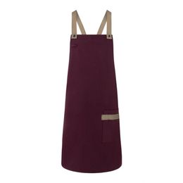 Karlowsky - "Urban-Look" Latzsch&uuml;rze, Kreuzgurt und Tasche (Aubergine)