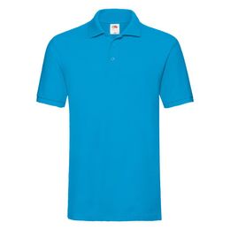 Fruit of the Loom - "Premium" Poloshirt f&uuml;r Herren (Azure Blau)