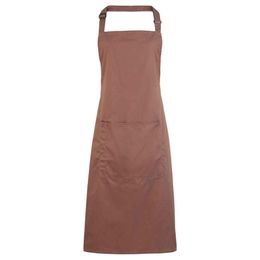 Premier - "Colours Collection" Latzsch&uuml;rze f&uuml;r Herren/Damen Unisex, Tasche (Mokka)