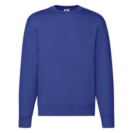 Fruit of the Loom - "Premium" Sweatshirt Eingesetzt f&uuml;r Herren (K&ouml;nigsblau)