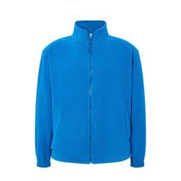 JHK - Fleecejacke Durchgehender Rei&szlig;verschluss f&uuml;r Herren (Aquablau)