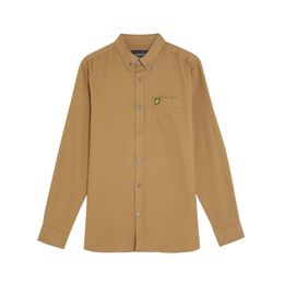 Lyle & Scott Lyle & Scott - Hemd f&uuml;r Herren, Flanell (Braun)