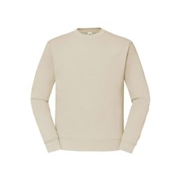 Fruit of the Loom - "Classic" Sweatshirt f&uuml;r Herren angesetzte &Auml;rmel (Nat&uuml;rlich)