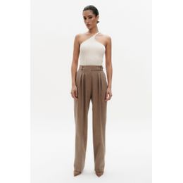 BENU gestricktes cremefarbenes Damen-Top