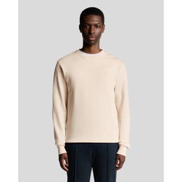 Lyle & Scott Lyle & Scott Sweatshirt aus superfeiner Baumwolle mit Rundhalsausschnitt &ndash; Rosa
