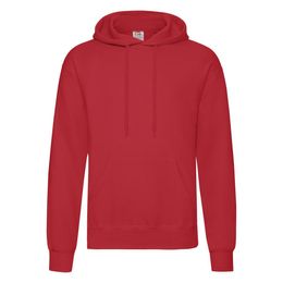 Fruit of the Loom - "Classic" Kapuzenpullover mit Kapuze f&uuml;r Herren (Rot)