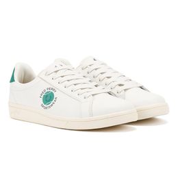 Fred Perry Tennis Cupsole Leder Herren Wei&szlig;e Sneakers