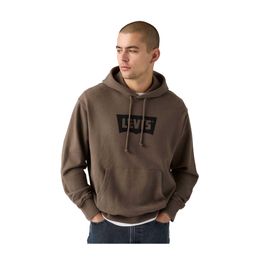 Levi's Levis - Kapuzenpullover f&uuml;r Herren, Sweatshirt-Stoff (Braun)