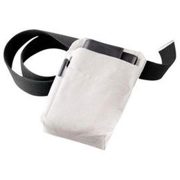 Exner - G&uuml;rteltasche, Unifarben, Baumwolle (Wei&szlig;)