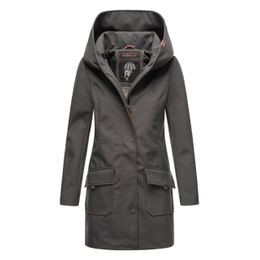 Marikoo Damen Softshelljacke &ndash; Mayleen, wasserabweisend mit Kapuze