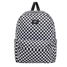 Vans - Rucksack "Old Skool", Kariert, 22 L (Schwarz)