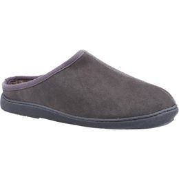 Hush Puppies Herren Ashton Wildleder Hausschuhe (Grau)