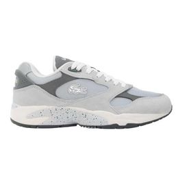 Lacoste - "Storm 96" Vintage Sneaker f&uuml;r Herren, Leder (Grau)