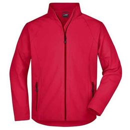 James Bond - Softshelljacke f&uuml;r Herren (Rot)