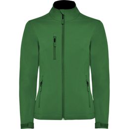 Roly - "Nebraska" Softshelljacke f&uuml;r Damen (Flaschengr&uuml;n)
