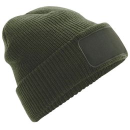 Beechfield Unisex Thinsulate-Strickm&uuml;tze zum Bedrucken, f&uuml;r Erwachsene (Oliv)