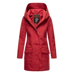 Marikoo Damen Softshelljacke &ndash; Mayleen, wasserabweisend mit Kapuze