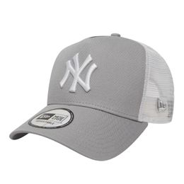 New Era - Trucker Cap, A-Rahmen (Grau/Wei&szlig;)