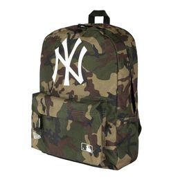 New York Yankees - "MLB" Rucksack, Tarnmuster (Gr&uuml;n)