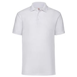 Fruit of the Loom - Poloshirt f&uuml;r Herren (Wei&szlig;)