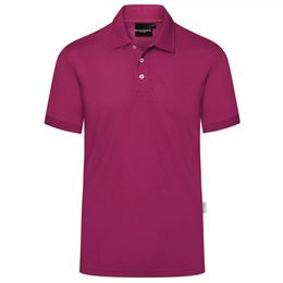 Karlowsky - "Modern-Flair" Poloshirt f&uuml;r Herren, Arbeit (Fuchsie)