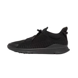 fitflop - "Vitamin FFX" Sneaker f&uuml;r Herren/Damen Unisex, Jerseyware (Schwarz)