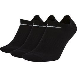 Nike - "Everyday" No-Show-Socken Leicht f&uuml;r Herren/Damen Unisex - Training (Schwarz/Wei&szlig;/Grau)