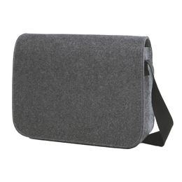 Halfar - Schultertasche "Modernclassic" (Anthrazit)