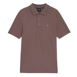 Lyle & Scott Lyle & Scott - "Superfine" Poloshirt f&uuml;r Herren (Violett)
