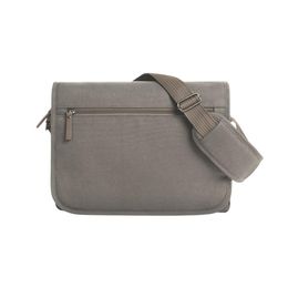 Halfar - "Country" Schultertasche, Velours (Khakigr&uuml;n)