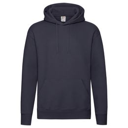 Fruit of the Loom Herren Premium 70/30 Plain Hoodie (Marineblau)