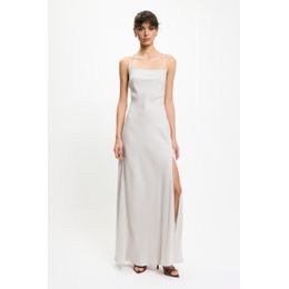 BENU Wei&szlig;es r&uuml;ckenfreies Kleid