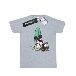 Disney - "Surf And Chill" T-Shirt f&uuml;r Herren (Grau)