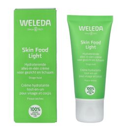 Weleda Skin Food Light Moisturizing Skin Care.