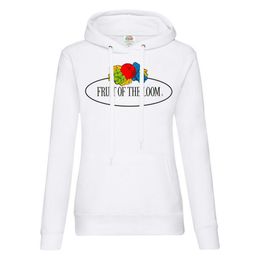 Fruit of the Loom - "Vintage" Kapuzenpullover mit Kapuze f&uuml;r Damen (Wei&szlig;)