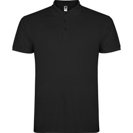 Roly - "Star" Poloshirt f&uuml;r Herren (Schwarz)