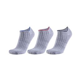 Replay - Liner Socken f&uuml;r Herren/Damen Unisex(3er-Pack) (Grau meliert)