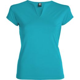 Roly - "Belice" T-Shirt f&uuml;r Damen (T&uuml;rkis)